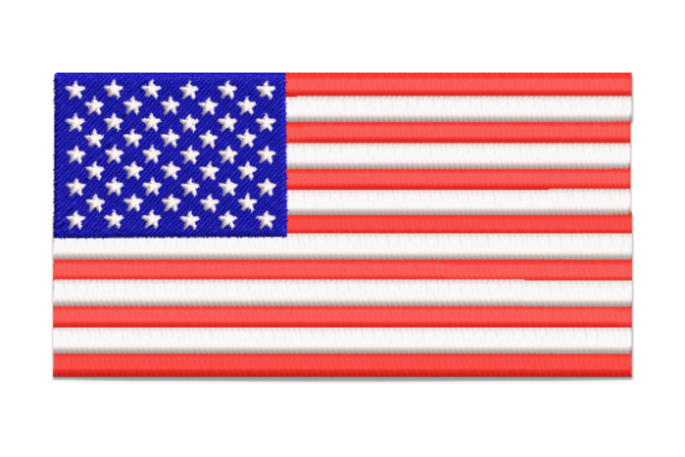 American Flag Embroidery Design