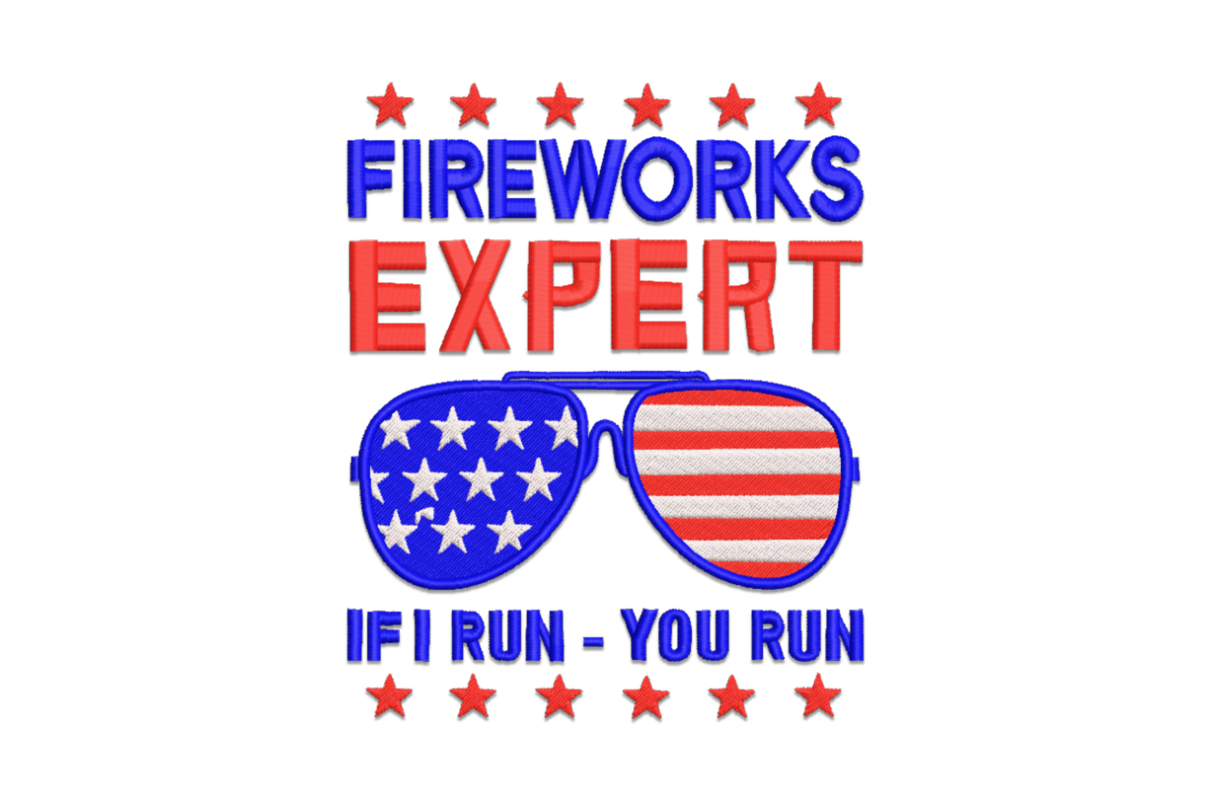 Fireworks Expert Embroidery Design