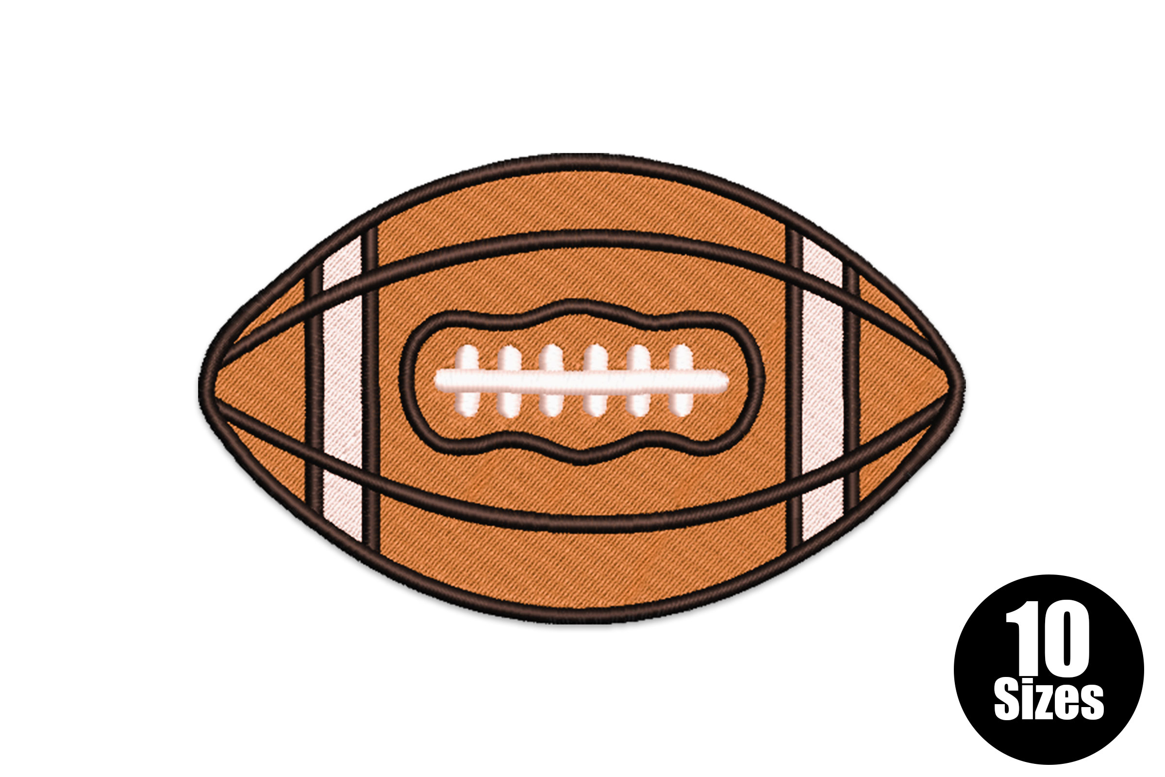 Football Embroidery Design