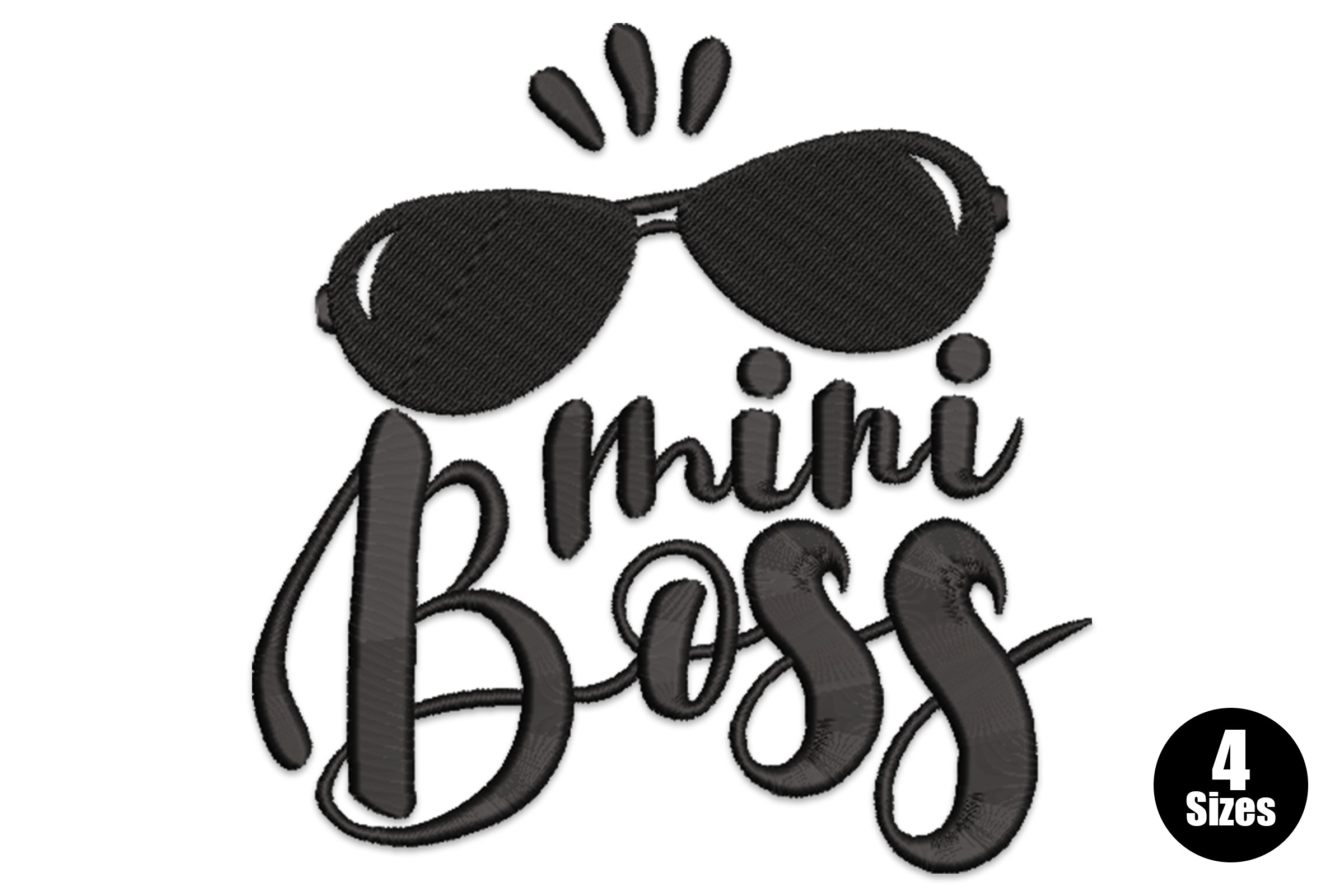 Mini Boss Embroidery Design