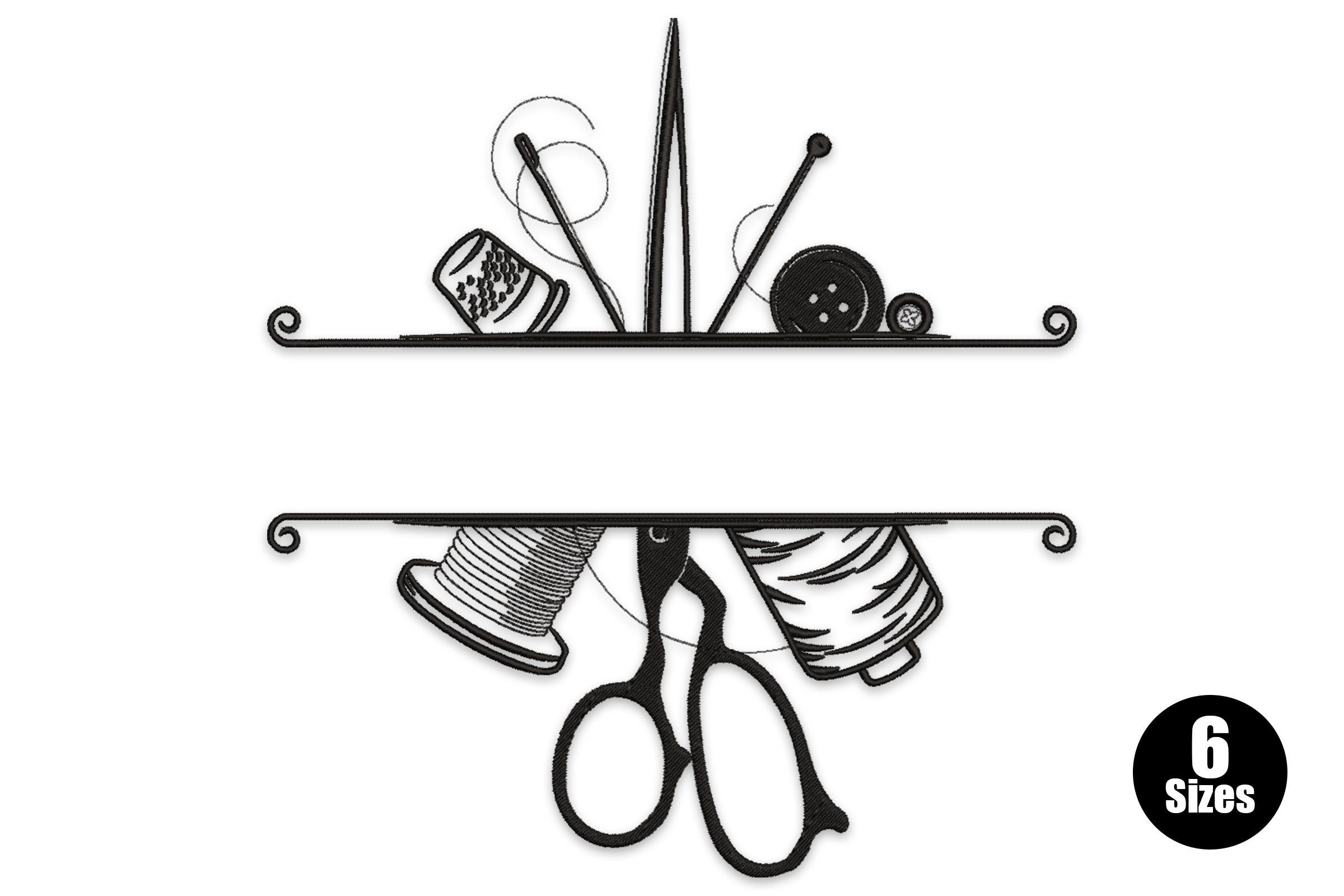 Premium Quality Sewing Tools Frame Embroidery Design