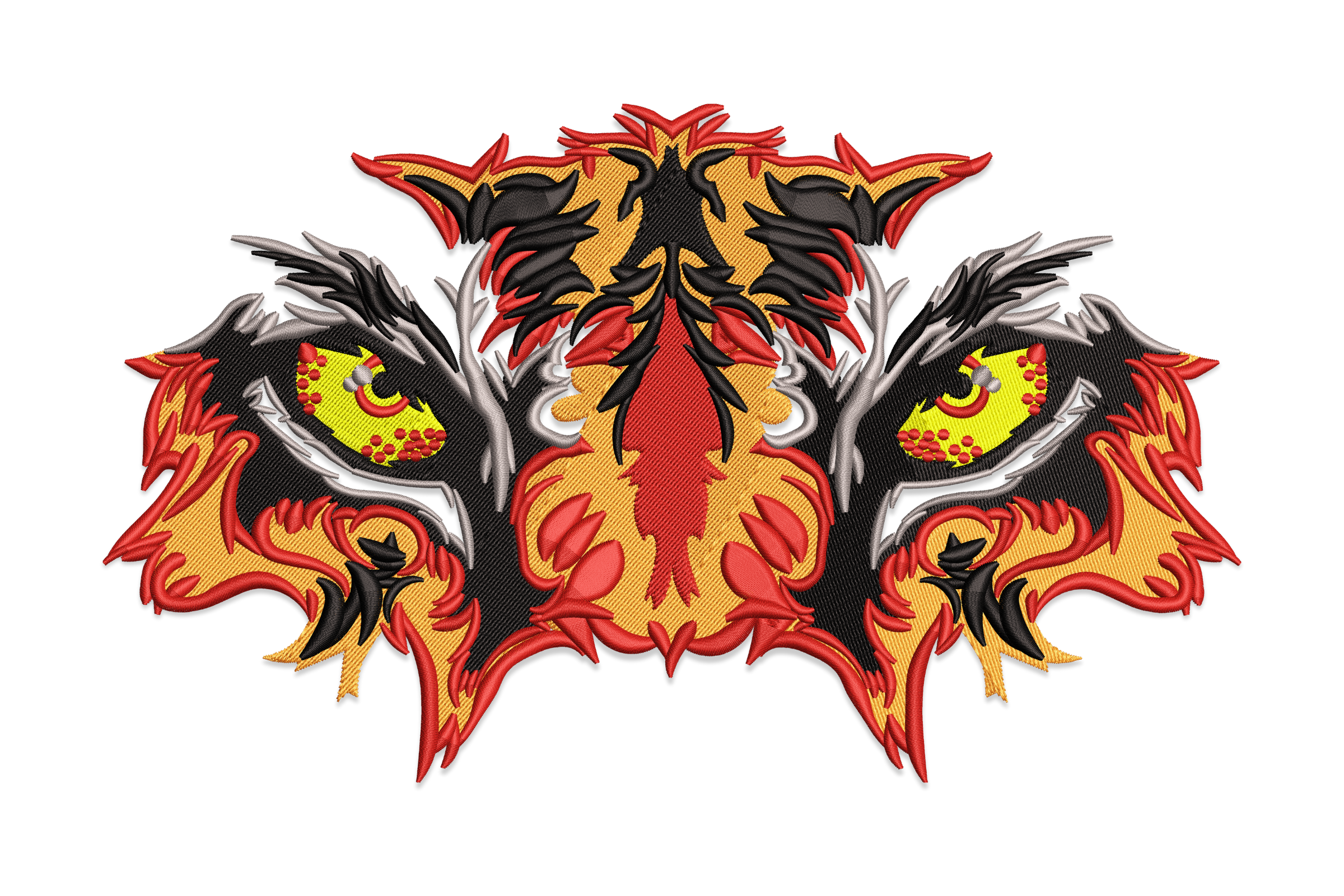 Free Tiger Eyes Machine Embroidery Design - Embroidery Lover