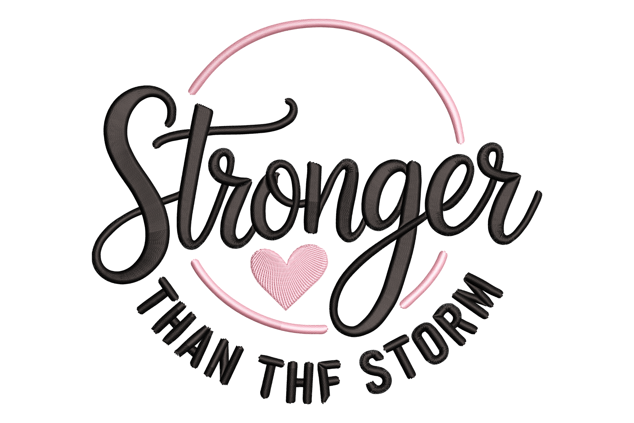 Stronger Than the Storm Machine Embroidery Design