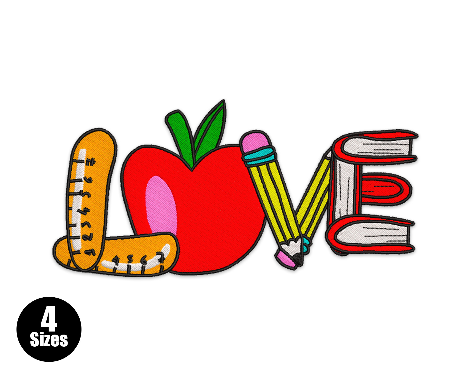 Free LOVE Machine Embroidery Design - Embroidery Lover
