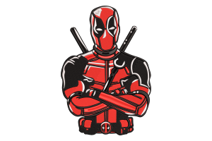 Deadpool Machine Embroidery Designs
