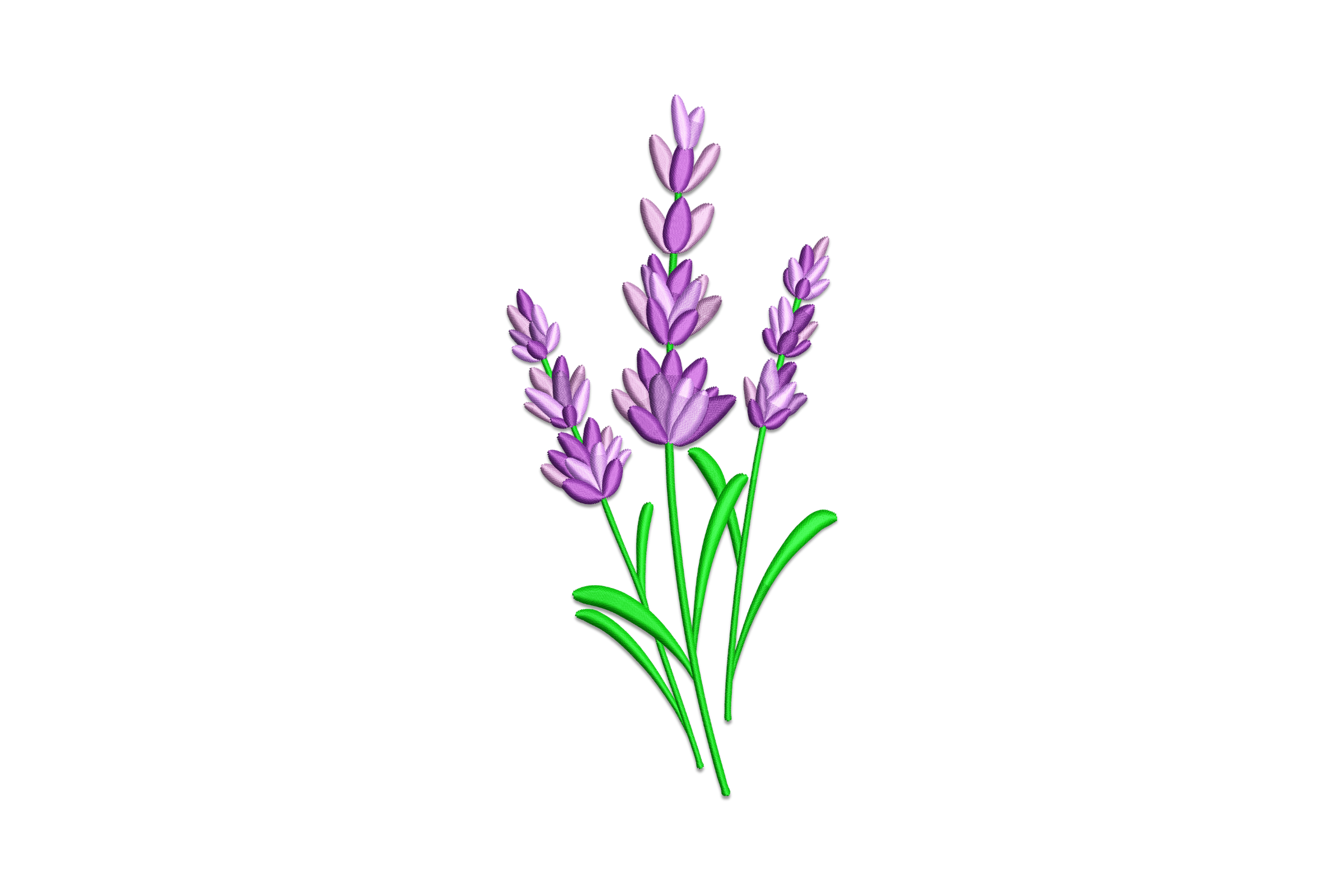 Lavender Multisize Machine Embroidery Design