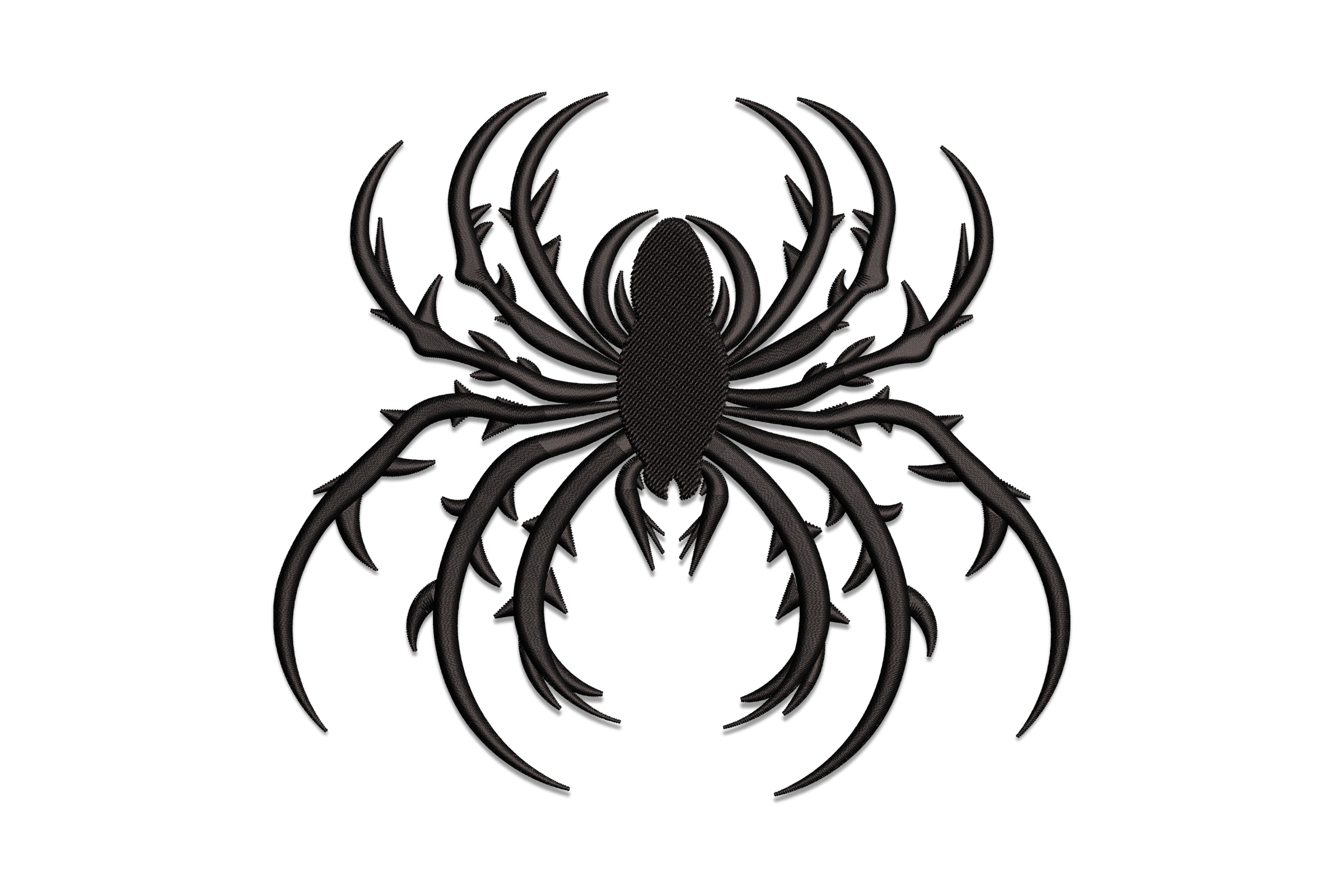 Spider Machine Embroidery Design