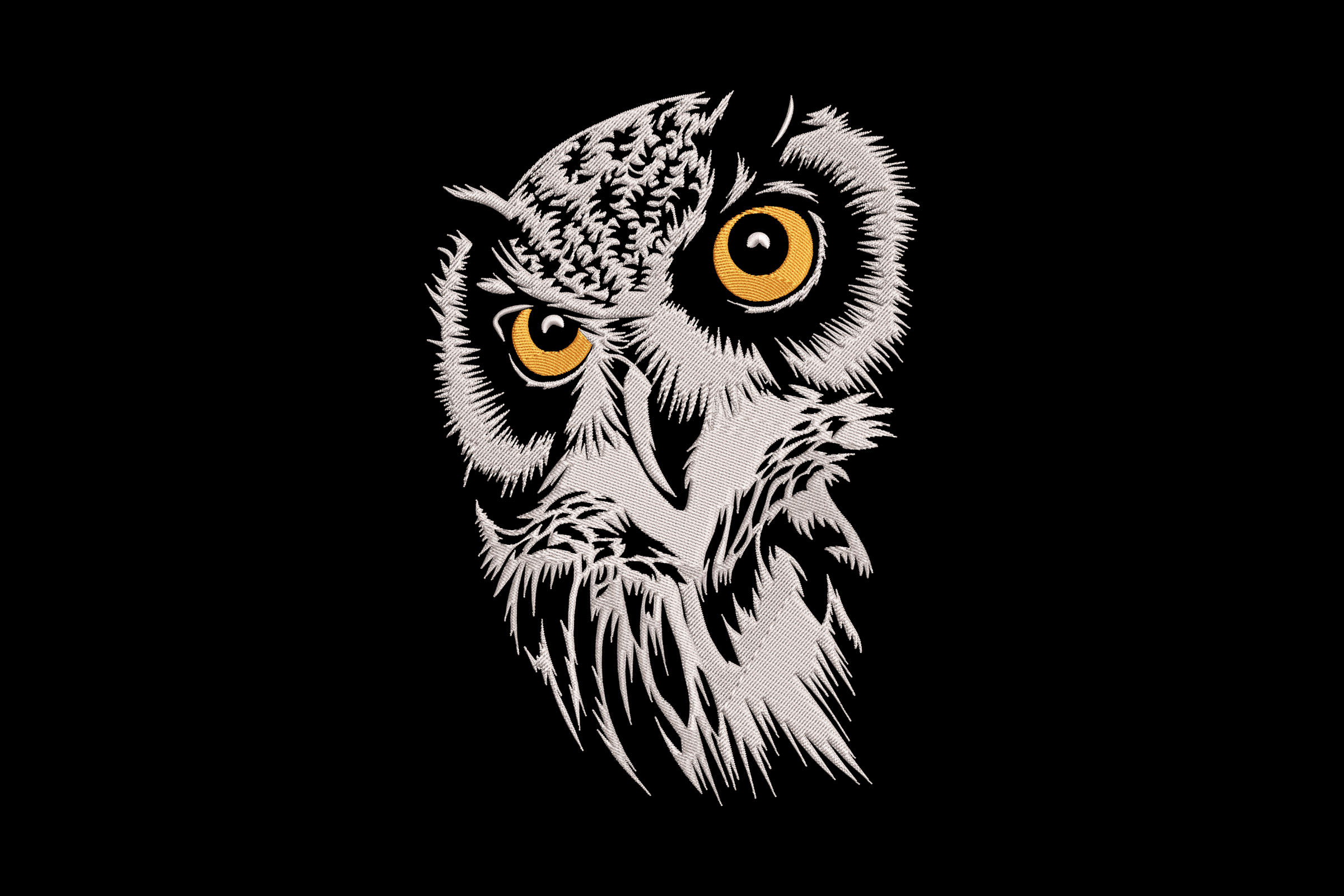 Free Wise Owl Embroidery Design - Embroidery Lover